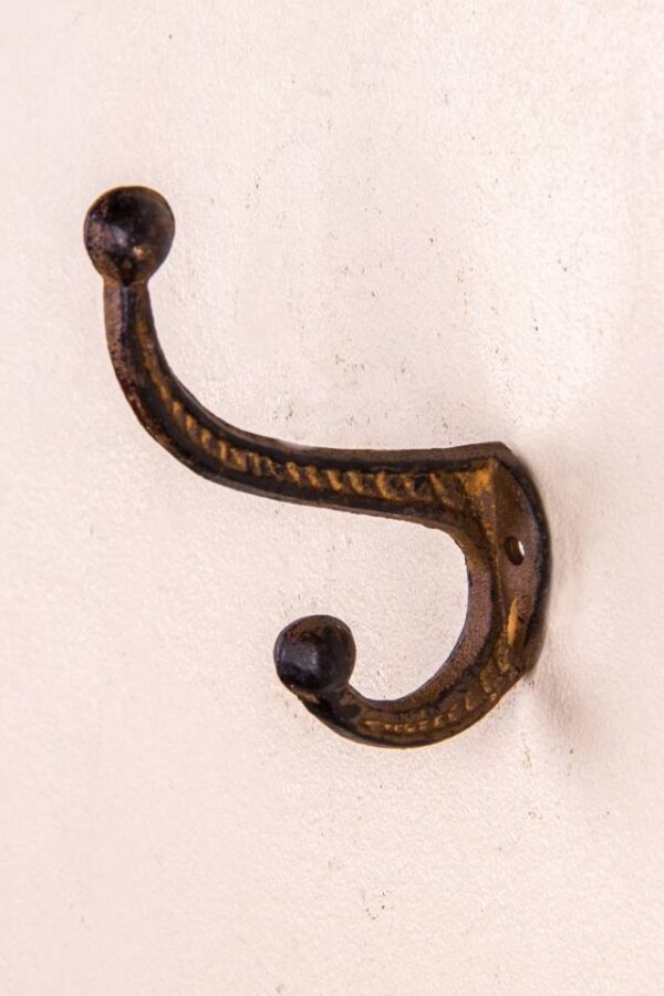 Double Hook Small Rust | Heys Imports