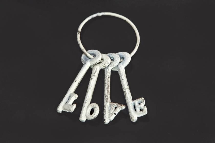 Love Keys Antique White – SALE | Heys Imports